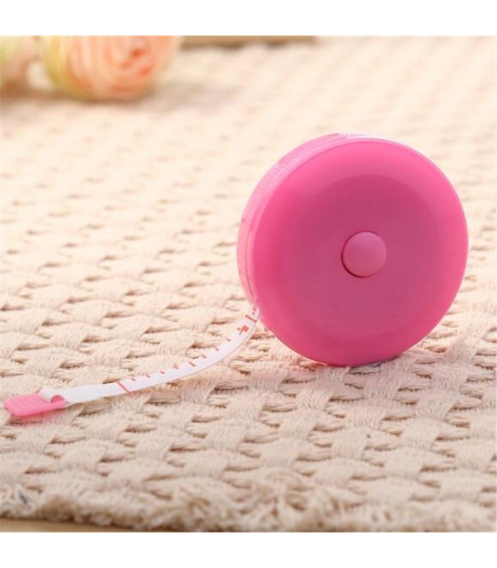 Round measuring tape up to 150 cm / 60 inches - retractable - Lady Dee ...