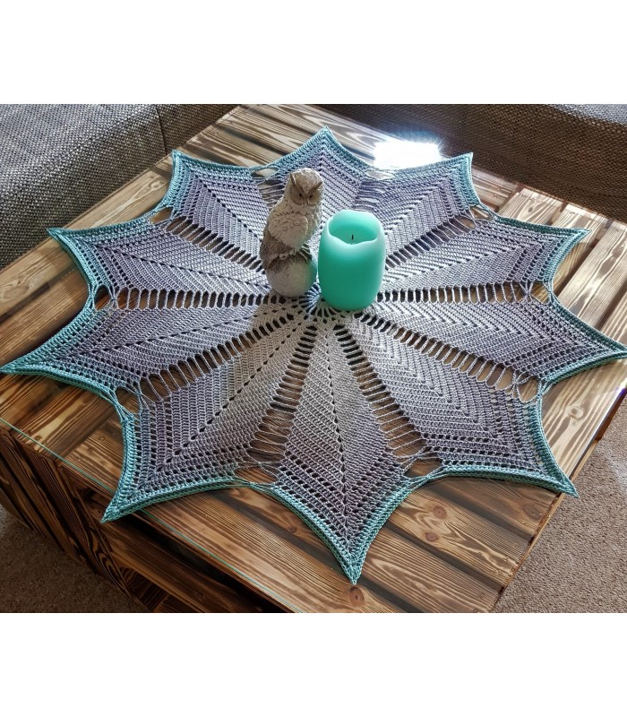 Omega - crochet Pattern - star blanket - english - Lady Dee´s ...