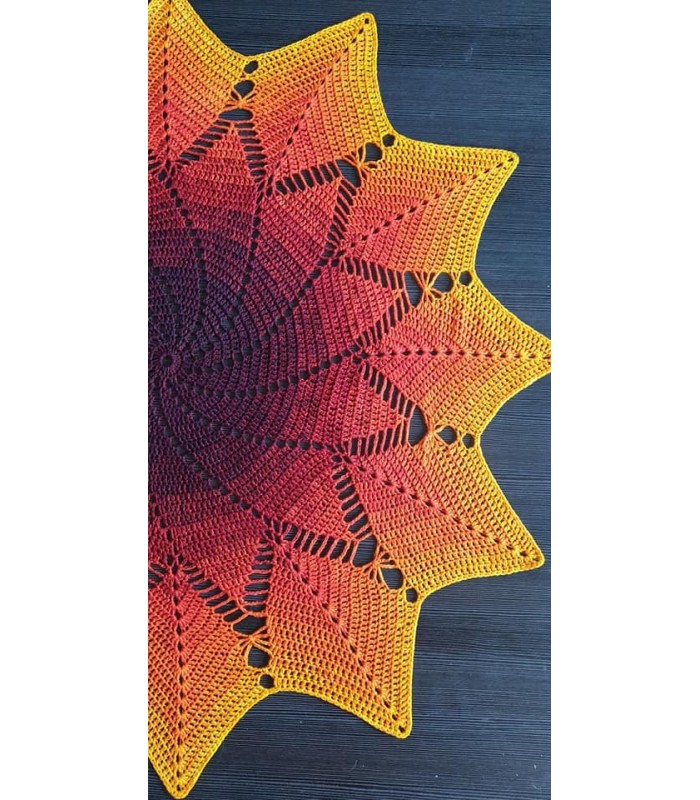 Andromeda - crochet Pattern - star blanket - english - Lady Dee´s ...